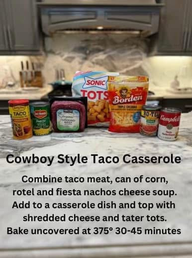 Cowboy Casserole – Keef & Jess